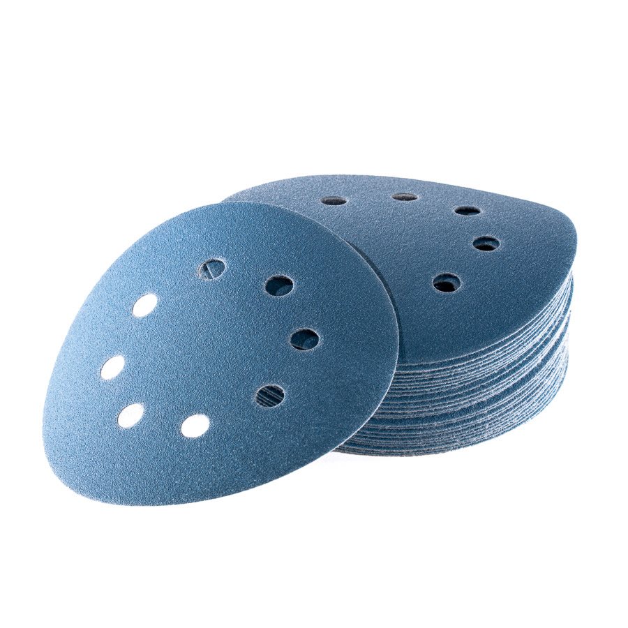 5" or 6" inch Hook and Loop Sanding Discs — for Orbital Sanders