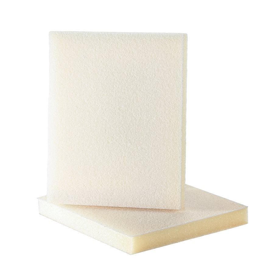 Uneesponge 1 /2 Inch White Superfine Sanding Sponge | UNEEDA